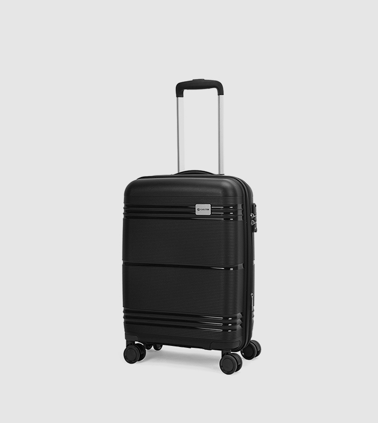 Buy CARLTON Focus Hard Shell Spinner Trolley Bag 56cm In Blue ...