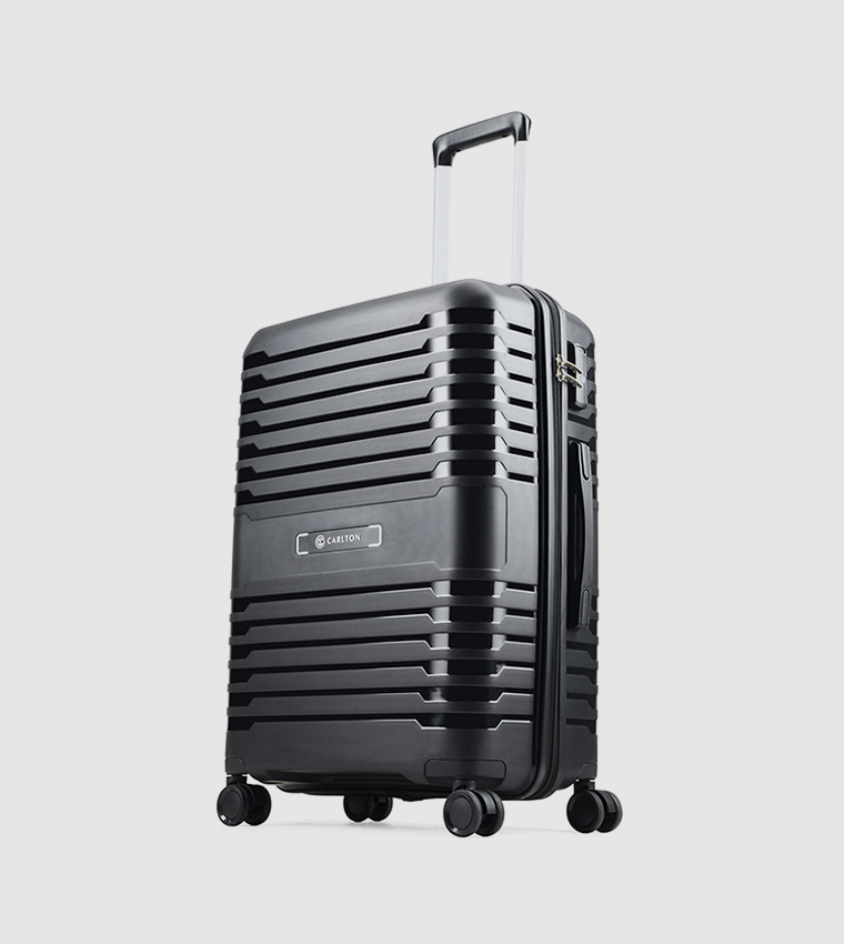 Buy CARLTON HARBOR PLUS Hard Shell Spinner Trolley Bag Medium (66cm) In ...