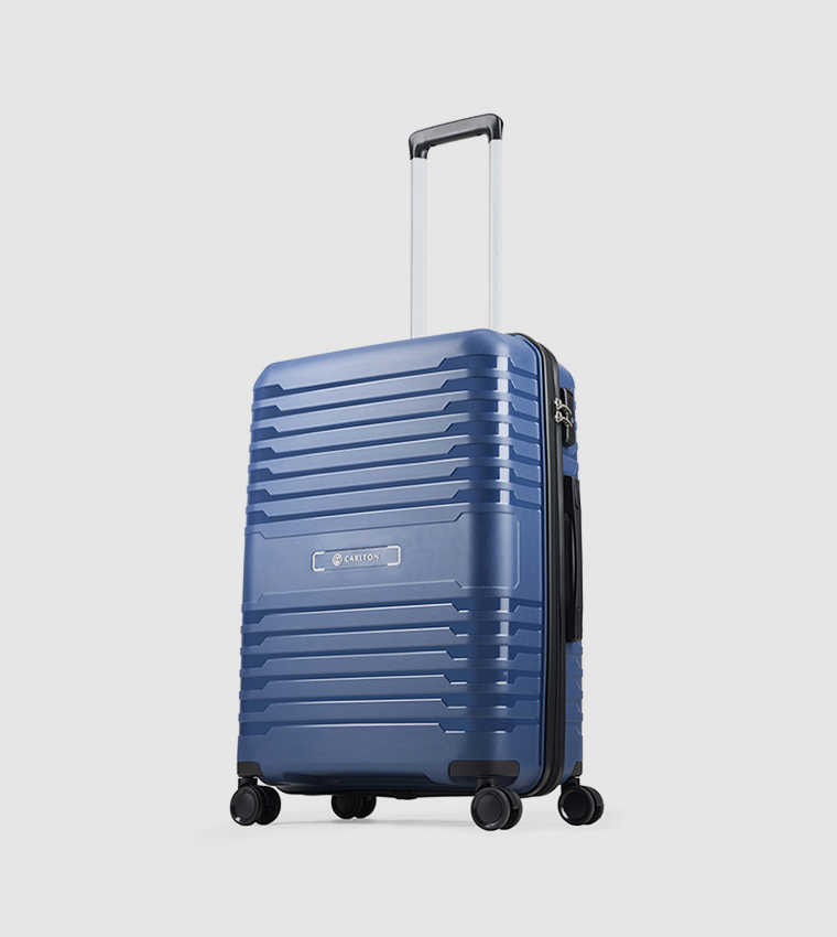 Buy CARLTON HARBOR PLUS Hard Shell Spinner Trolley Bag Medium (66cm) In ...