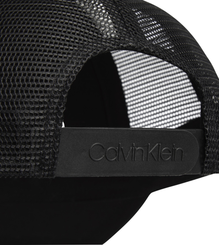Buy Calvin Klein Ck Availed Trucker Cap Ck Black In Black | 6thStreet ...
