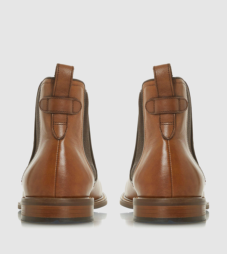 Buy Dune London Character Chelsea Boot Tan In Brown | 6thStreet Kuwait