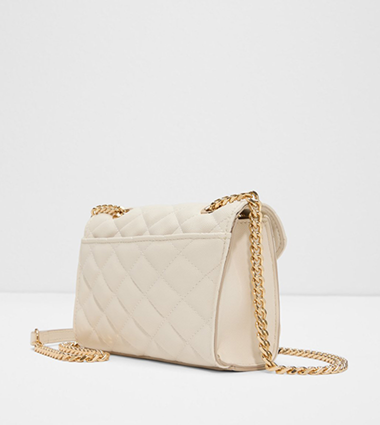 Buy Aldo CHELSY Quilted Crossbody Bag In Beige | 6thStreet Bahrain