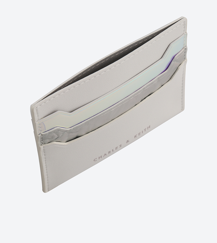 Buy Charles & Keith Basic White Card Holder In White | 6thStreet Qatar