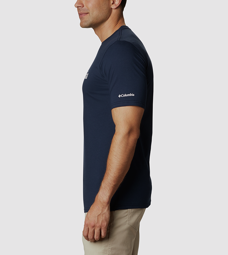 Buy COLUMBIA CSC Basic Logo Short Sleeve T Shirt In Blue | 6thStreet UAE