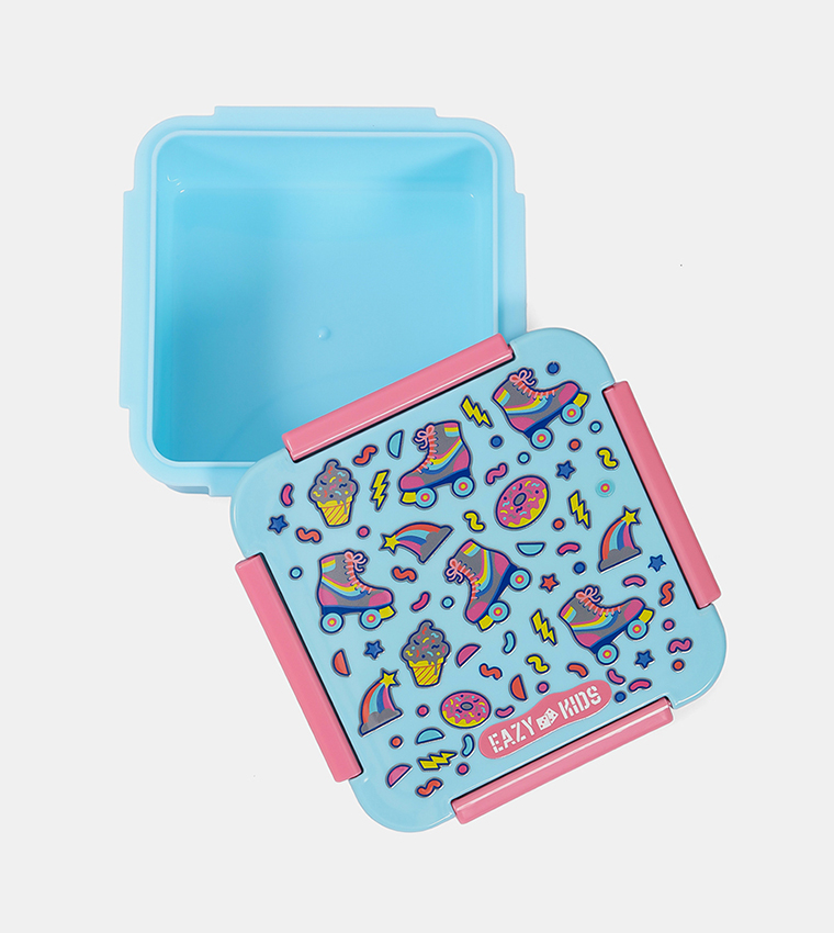 Buy Eazy Kids @ Sambox Gen Z Skater Printed Lunch Box Set In Blue ...
