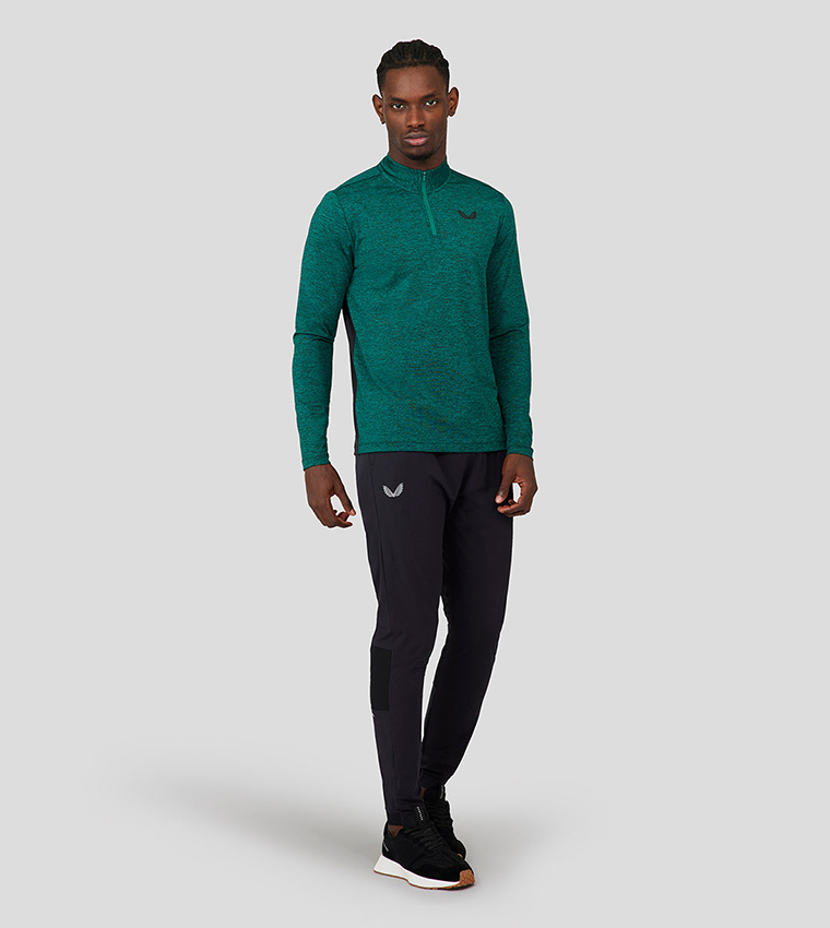 Buy Castore Logo Detail Woven Joggers In Black | 6thStreet UAE