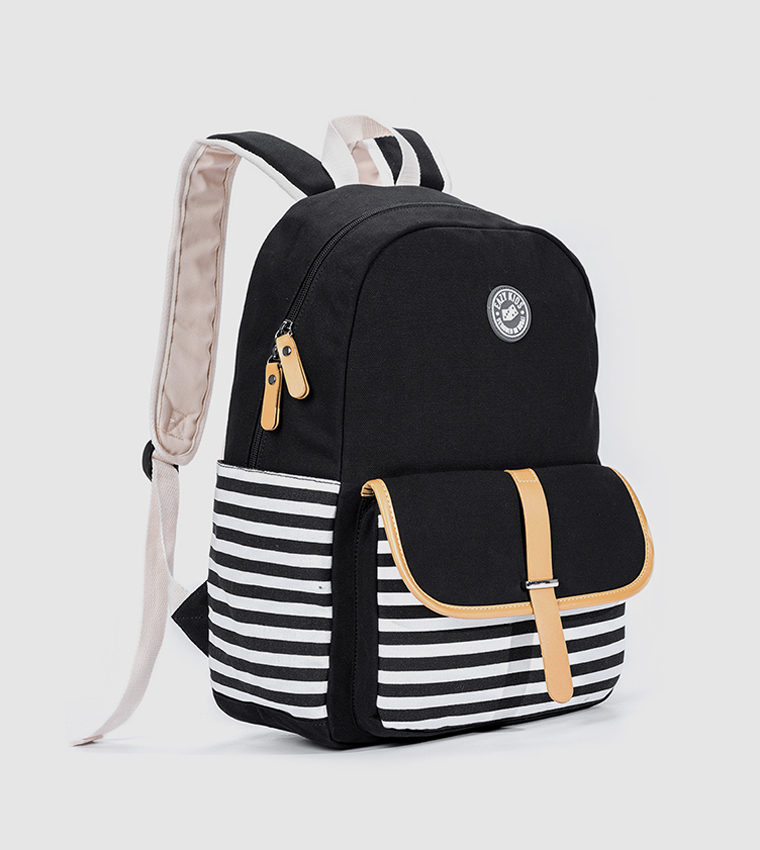 Buy Eazy Kids @ Sambox Dinosaur School Bag Combo (Set Of 5) In Black ...