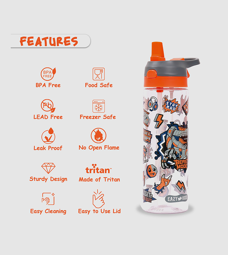 Buy Eazy Kids @ Sambox Dinosaur School Bag Combo (Set Of 5) In Black ...