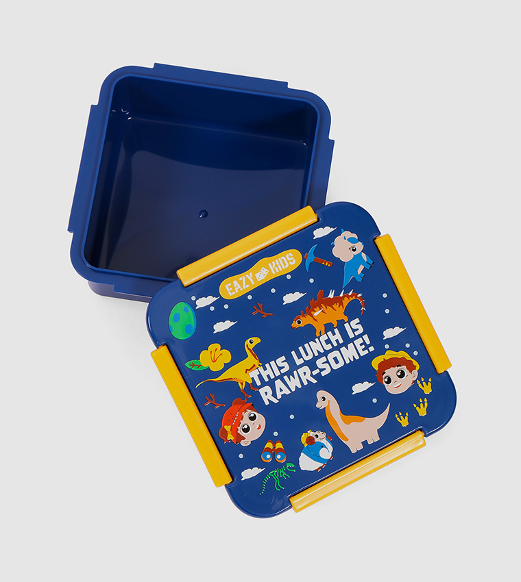 Buy Eazy Kids @ Sambox Dinosaur School Bag Combo (Set Of 5) In Blue ...