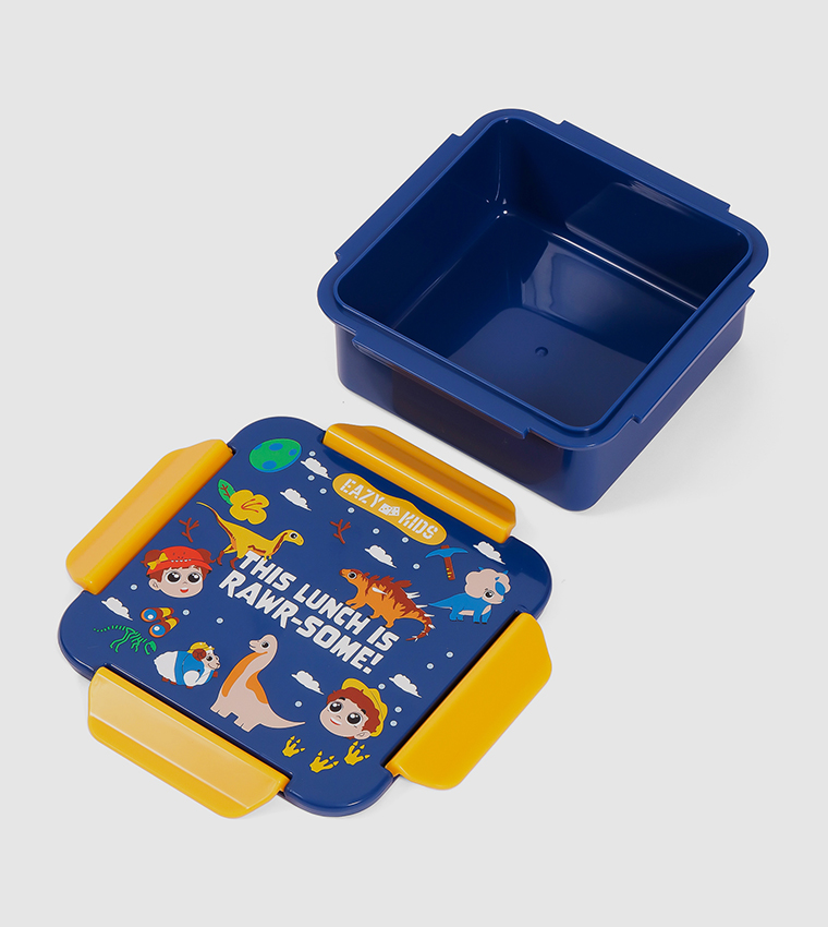 Buy Eazy Kids @ Sambox Dinosaur School Bag Combo (Set Of 5) In Blue ...