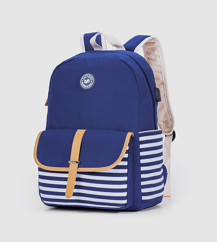 Buy Eazy Kids @ Sambox Dinosaur School Bag Combo (Set Of 5) In Blue ...