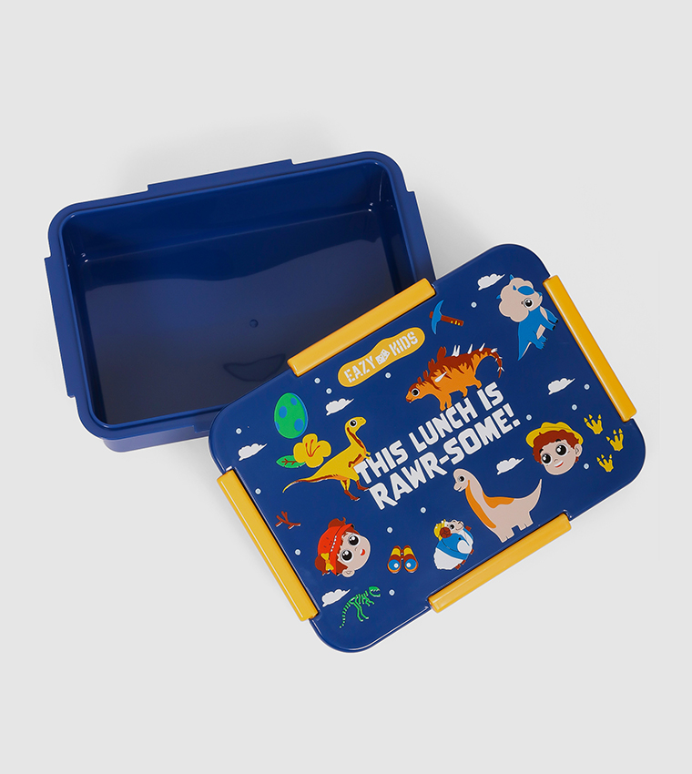 Buy Eazy Kids @ Sambox Dinosaur School Bag Combo (Set Of 5) In Blue ...