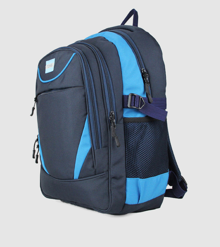 Buy Toms Color Block Essential School Backpack In Blue | 6thStreet ...