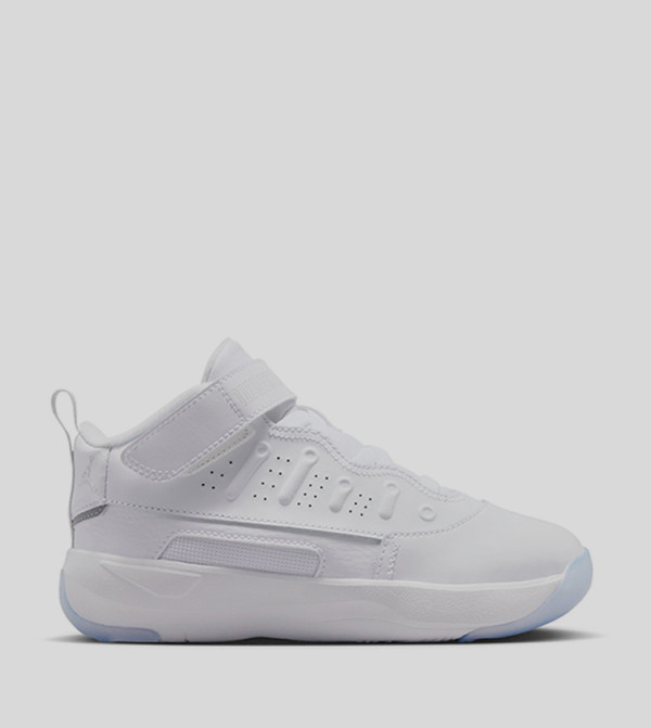 Buy Nike JORDAN MAX AURA 7 High Top Velcro Basketball Shoes In White ...