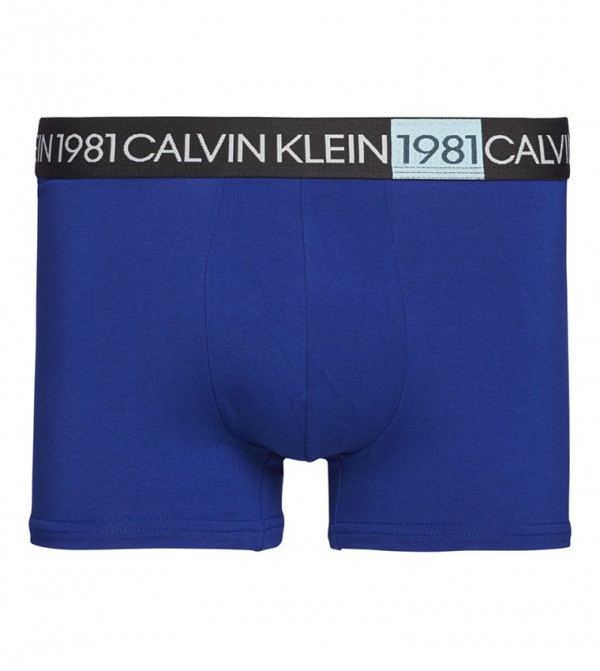 Buy Calvin Klein Basic Solid Trunk In Blue | 6thStreet UAE