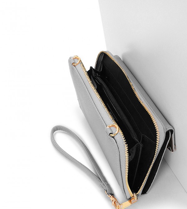 Buy Ardene Wallets Grey In Grey | 6thStreet Kuwait
