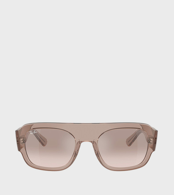 Buy Ray Ban Full Rim High Bridge Retro Sunglasses In Brown | 6thStreet UAE