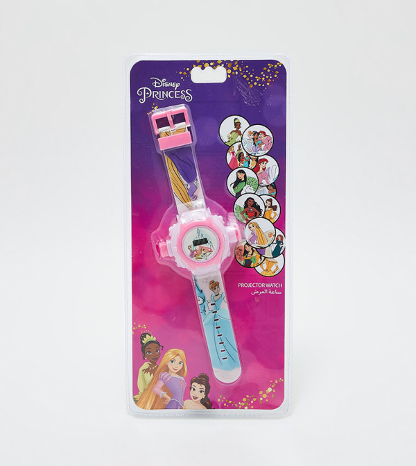 Buy DISNEY PRINCESS Princess Projector Watch In Pink | 6thStreet UAE