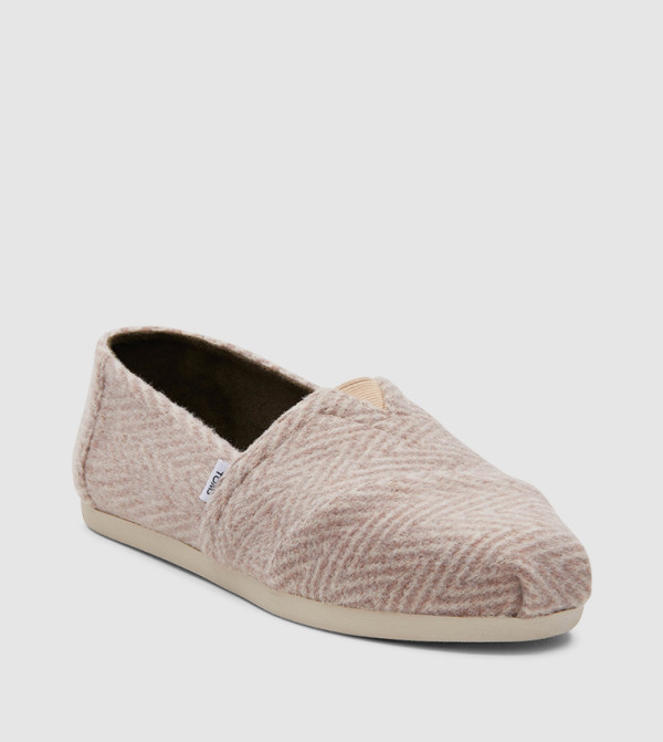 Buy Toms ALPARGATA Slip On Casual Shoes In Beige | 6thStreet UAE