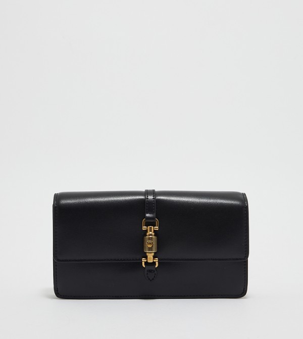 Buy Charles & Keith Front Flap Push Lock Long Wallet In Black ...