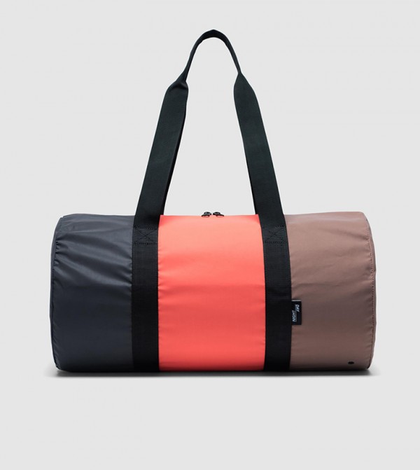 Buy Herschel Dn Duffle Reflective Bk/Hc/Pbr Duffel Bag Black In Black ...