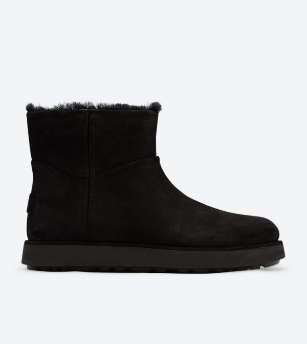 Buy Ugg Classic Mini Blvd Side Zip Closure Boot Black In Black ...