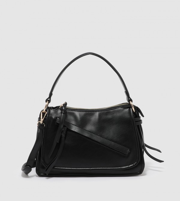 Buy CCC Classic Flap Shoulder Bag In Black | 6thStreet UAE