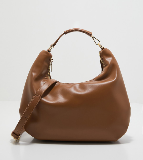 Buy ZAHA @ CCC Classic Mini Hobo Bag In Tan | 6thStreet Qatar