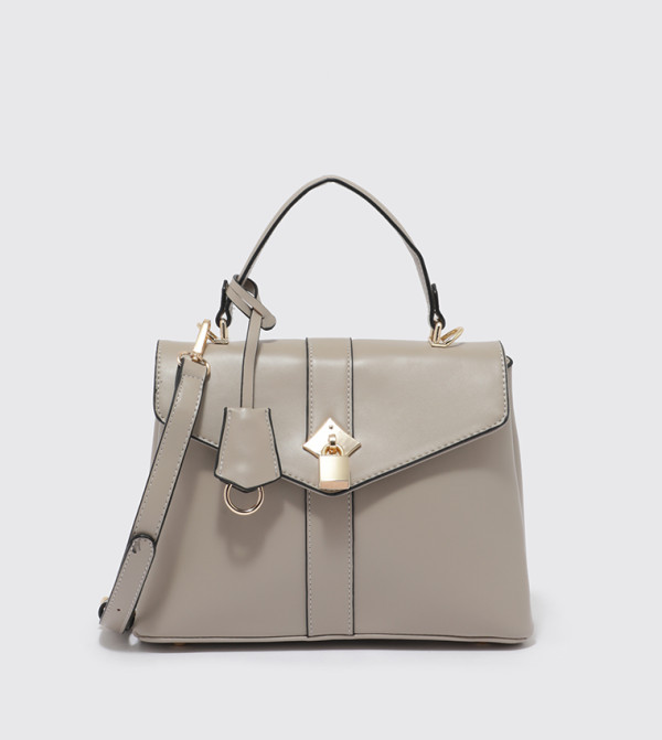 Buy CCC Classic Top Handle Bag In Grey | 6thStreet UAE