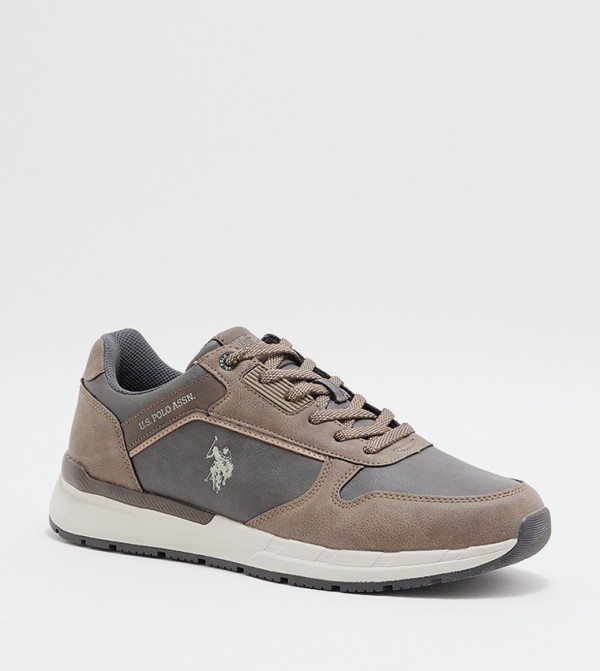 Buy U.S. Polo Assn. 3F DEXTERY 3PR Lace Up Sneakers In Brown ...