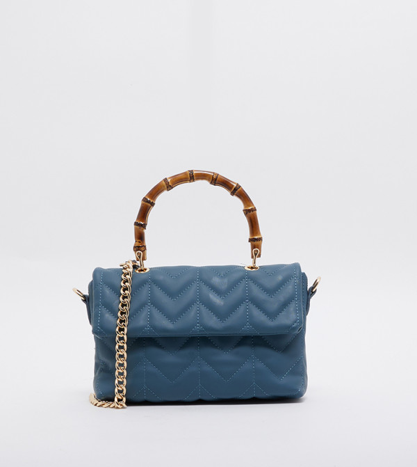 Buy Berastogi @ CCC Quilted Mini Bag With Chain Sling In Blue ...