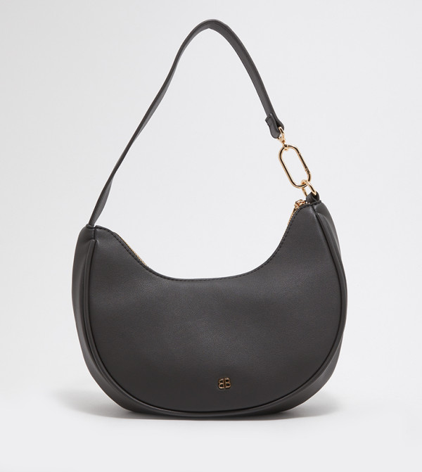 Buy Berastogi @ CCC Textured Logo Detail Shoulder Bag In Grey ...