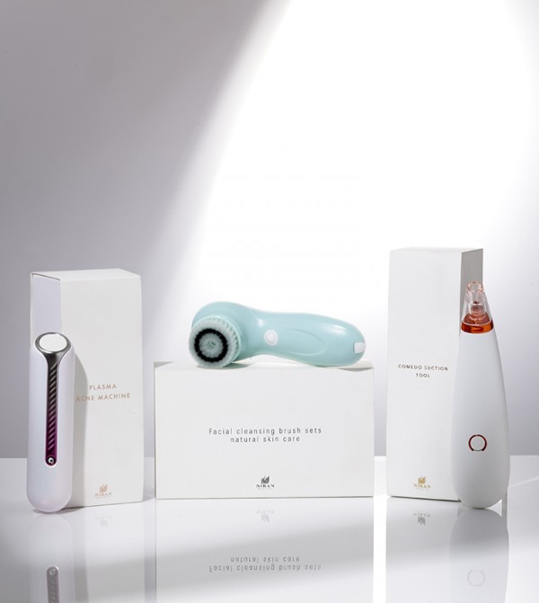 Buy Niran Beauty Plasma Acne Machine, Facial Cleansing Brush Set ...