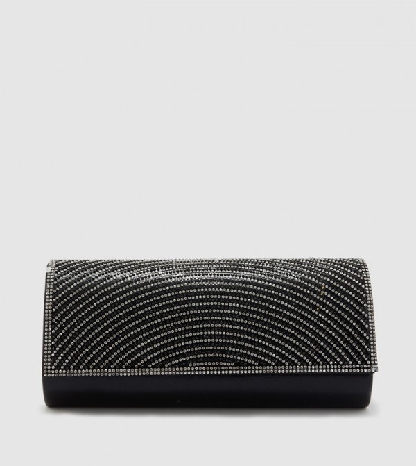 Buy ZAHA @ CCC Clutches Bag Black In Black | 6thStreet Qatar
