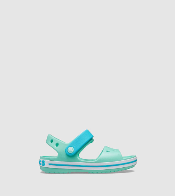 Buy Crocs Crocband Sandal Kids Pistachio In Green | 6thStreet Saudi Arabia