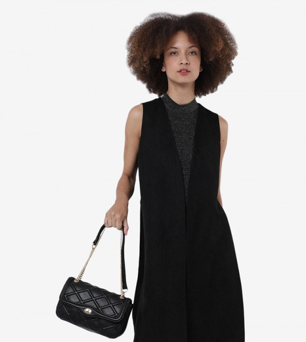 Buy Call It Spring Baddie Cross Body Bag Black In Black | 6thStreet Kuwait