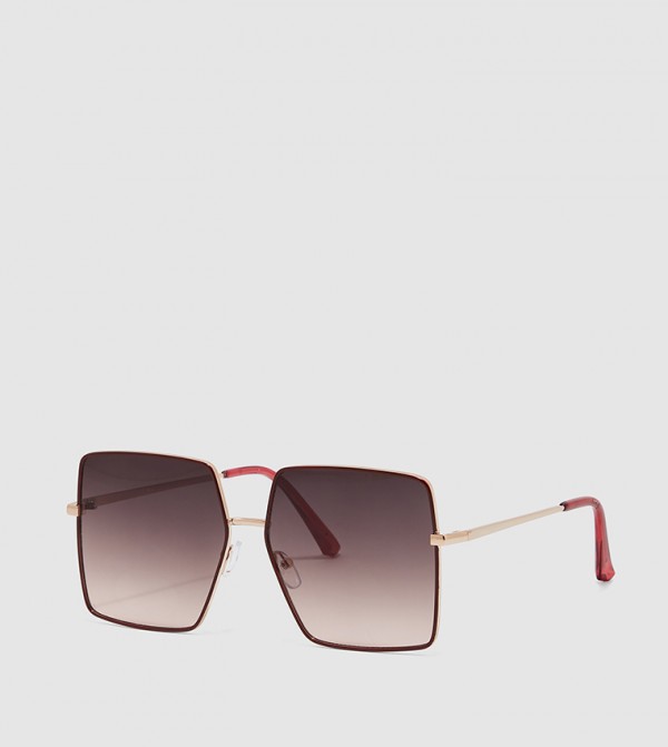 Buy Aldo Accessories Gwoa Casual Sunglasses In Red | 6thStreet UAE