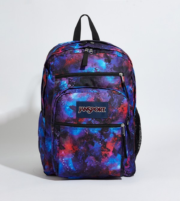 Buy Jansport Tie Dye Zip Closure Backpack In Blue | 6thStreet UAE