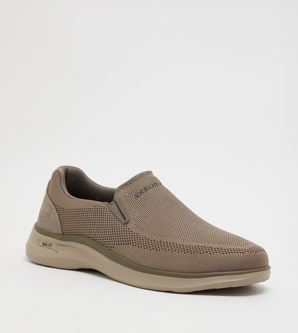 Buy Skechers ARCH FIT DARLO Slip On Shoes In Brown | 6thStreet Saudi Arabia