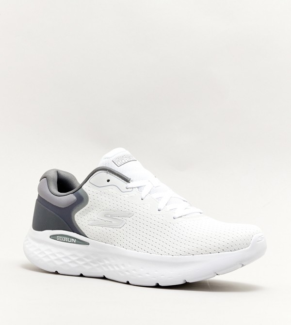 Buy Skechers GO RUN LITE Color Block Shoes In White | 6thStreet UAE