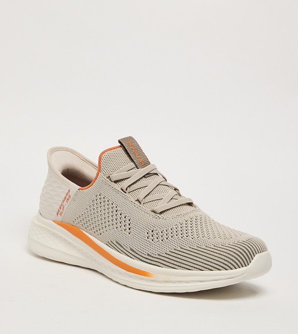 Buy Skechers SLADE QUINTO Slip On Shoes In Beige | 6thStreet UAE