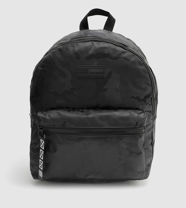 Buy Ardene Nylon Camo Backpack In Black | 6thStreet UAE