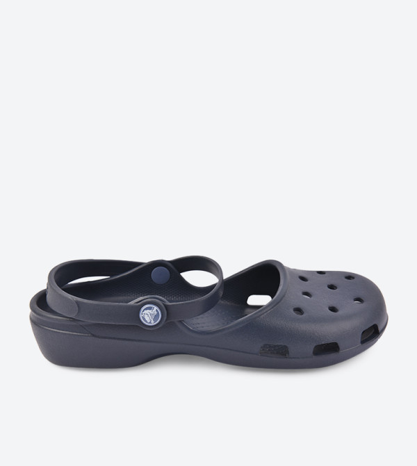 Buy Crocs Crocs Karin Clogs Navy In Navy | 6thStreet Qatar