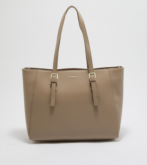 Buy VINCCI Classic Shoulder Bag In Grey | 6thStreet UAE