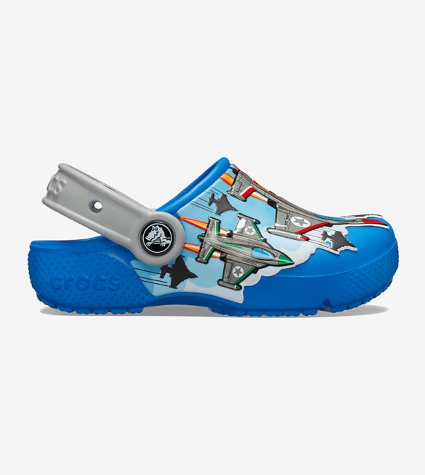 Buy Crocs CrocsFL Fighter Jets Clog Blue 205949 4JL In Blue | 6thStreet ...