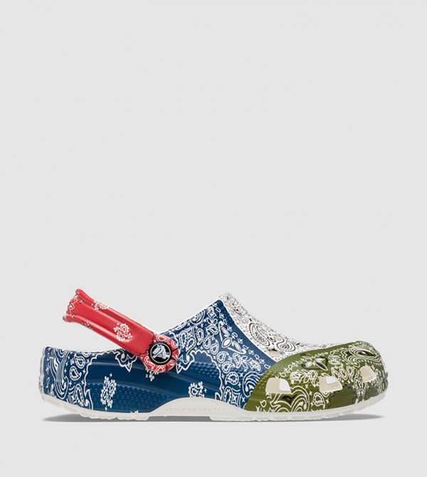 Buy Crocs Classic Bandana Slingback Clogs In Multiple Colors ...