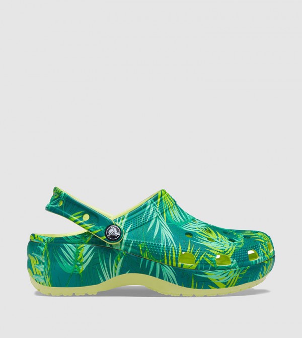 Buy Crocs Classic Platform Tropical Clog Multi In Multiple Colors ...