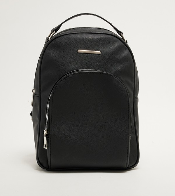 Buy Ardene Faux Leather Backpack In Black | 6thStreet Saudi Arabia