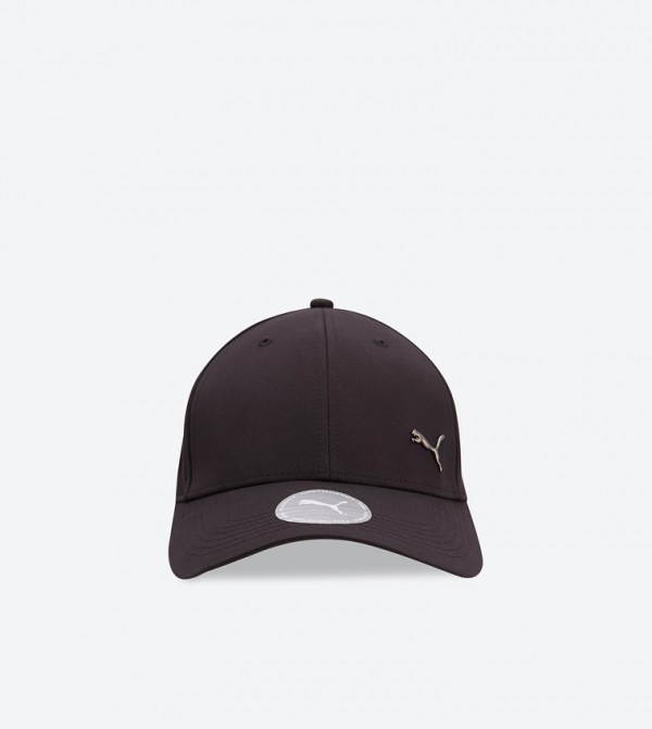 Buy Puma Velcro Back Strap Closure Metal Cat Detail Cap Black In Black ...