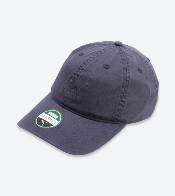 Buy Puma Archive Adjustable Back Strap Cap Navy 2148402 In Navy ...